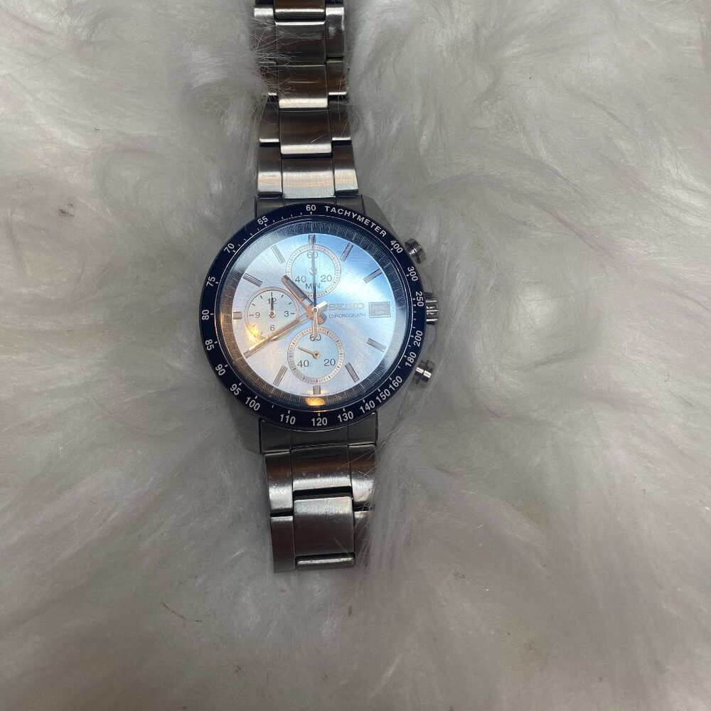 Seiko Prospex Sbdl 109 Speedtimer Ice Blue Mens Watch… - Gem